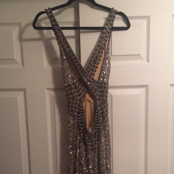 BG Haute | Dresses | Beautiful Embellished Bg Haute Prom Evening Gown ...